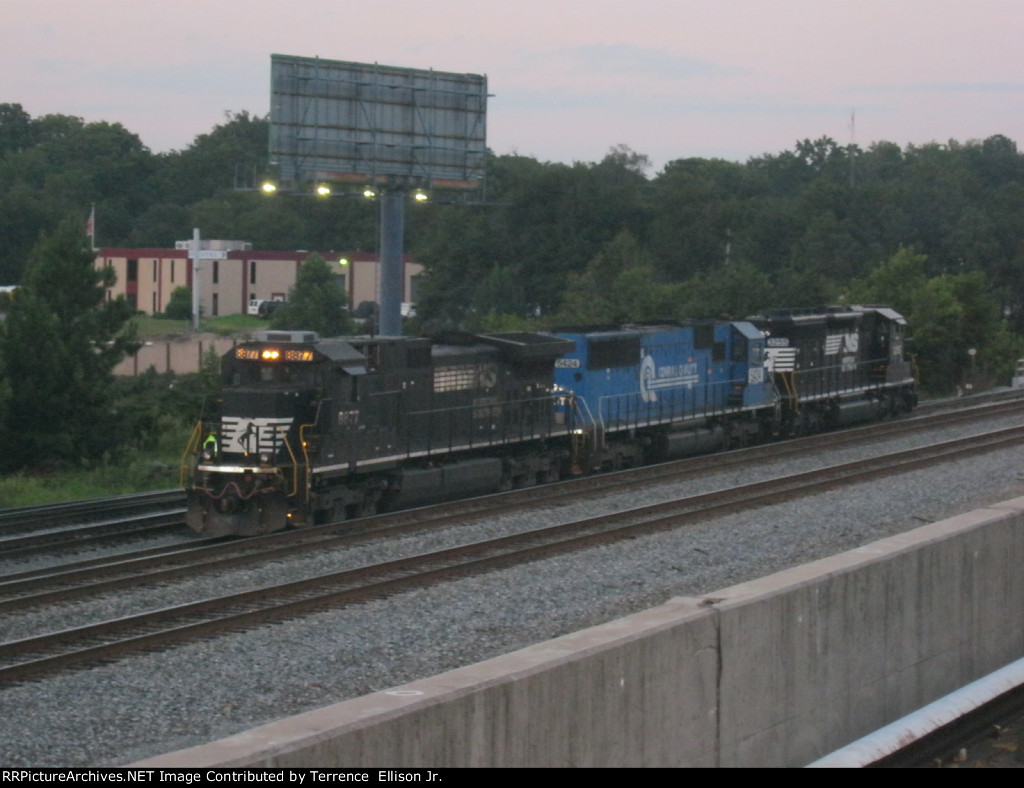NS SD40-2 3255, NS SD50 5424, & NS C40-9 8877